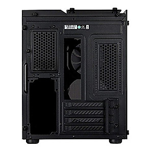 CORSAIR CRYSTAL 280X RGB Micro-ATX Case, 2 RGB Fans, Lighting Node PRO included, Tempered Glass - Black (CC-9011135-WW)