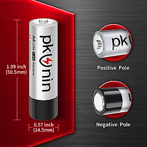 Ocvrszsw AA Batteries 12 Pack LR6 1.5V Alkaline Double A Battery, 12-Year Shelf Life