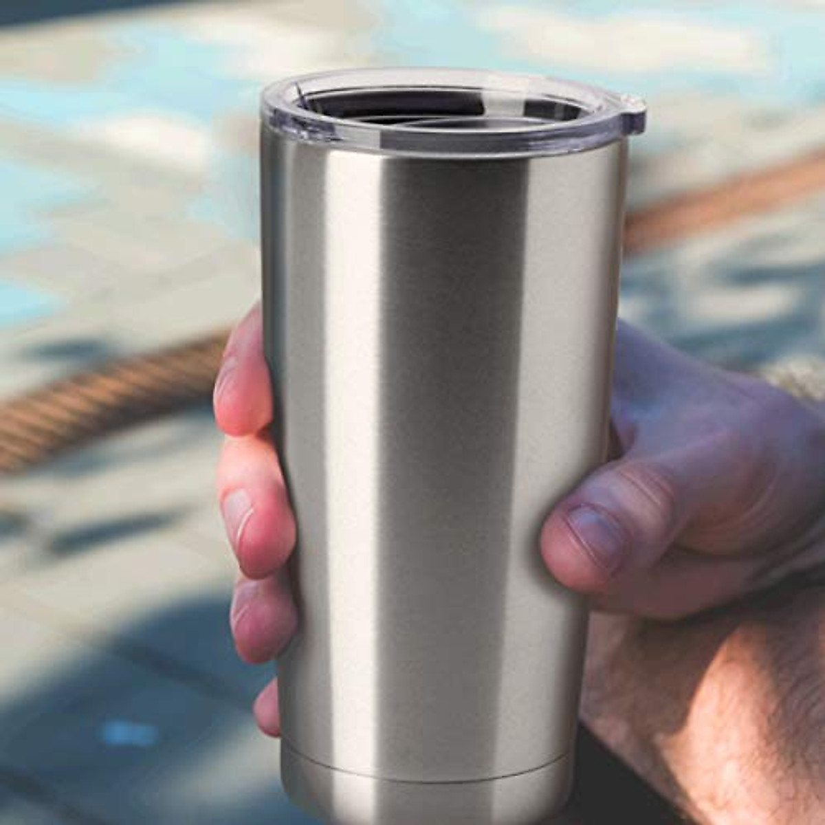 HASLE OUTFITTERS 20oz Tumblers Bulk Stainless Steel Cups with Lid Double Wall Vacuum Insulated Coffee Mugs for Cold & Hot Drinks Pack