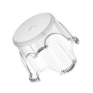 MERRYHAPY Bathroom Stool Footstool Ergonomic Stool Bench for Shower Toilet Stool Stools Shoes Changing Stool Shoe Changing Stool Thicken The Bench Pedal Step Stool Small Stool The Pet