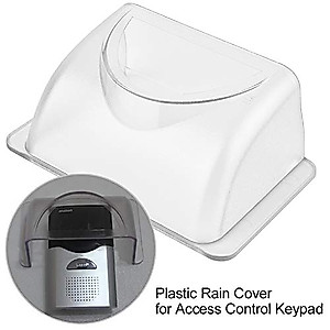 Plastic Rain Cover, Waterproof PV Plastic Rain Cover Waterproof Shell for Door Access Control Keypad Controller Rainproof Cover Sell Protector,Ring doorbell Cover