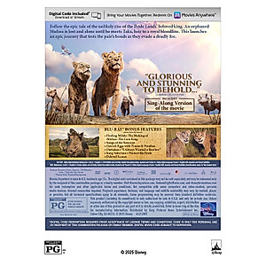 Mufasa: The Lion King - DVD