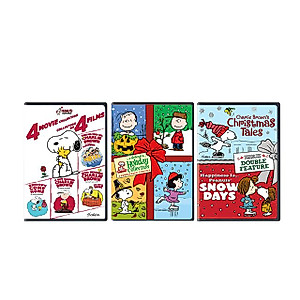 Ultimate Charles Schulz Peanuts 9 Movie Bundle DVD - Christmas Thankgiving Halloween