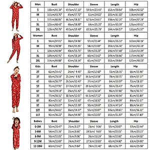 Adisputent Christmas Pajamas for Family Matching Cute Long Sleeve Couples Soft Holiday Sleepwear Funny Christmas Pjs sets One Piece Red Reindeer Women M