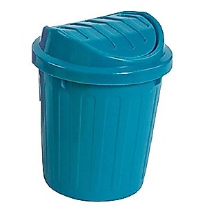 Desktop Mini Trash Can Rubbish Bin with Swing Lid