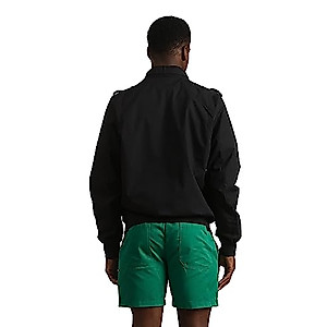 Members Only Men's Classic Iconic Racer, Slim Fit Jacket (Black, XL)