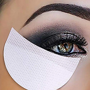 LKE 100pcs Eyeshadow Stencils Professional Pads Under Eye Eyeshadow Gel Pad Patches for Eyelash Extensions/Lip Makeup