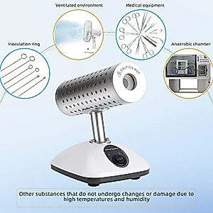 faruijie Laboratory Infrared Sterilizer - Scalpel Sterilizer Needle Sterilizer Incinerator Sterilizer Loop Sterilizer for Lab Use