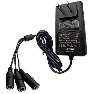 UpBright 24V AC/DC Adapter Compatible with Philips Hue Play Light bar Starter Set 440400980001 440400982931 S020XM2400083 78201 30 U7 78202 7820230U7 7820330U7 7820331U7 7820430U7 LED Power Supply