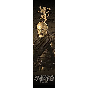 Tywin Lannister Game of Thrones Bookograph Metal Bookmark