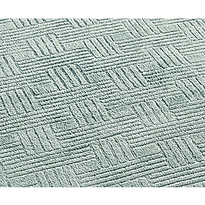 Sherpa Fleece Throw Blanket | Soft and Luxurious Textured Fleece | Comfy Reversible Sherpa | All Season Comfort | Bowery Collection (50" x 60", Surf Spray)