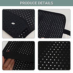 Grounding Mat for Bed with Elastic Band, Grounding Mat Earthing Mat for Improving Sleep, Better Working and Help with Anxiety, Anti-Dirty Ground Mat for Foot Therapy (27 * 71 inch)