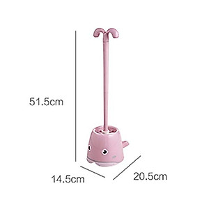 Bathroom Toilet Bowl Brushes,Toilet Brush,Deep Cleaner Toilet Brushes,Floor Standing Toilet Brush Set,for Home Hotel Bathroom-Blue