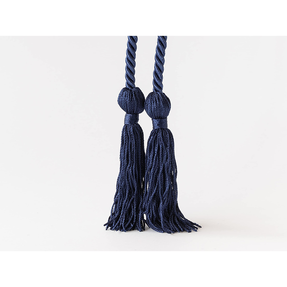 WeGraduate 12pcs Graduation Honor Cord 68'' with Soft Touch Tassel (Navy)