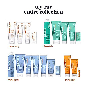THINKBABY Kids Clear Zinc Sunscreen Spf 30, 89 ML