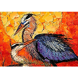 Blue Herons, Limited Edition, Signed and Numbered Print