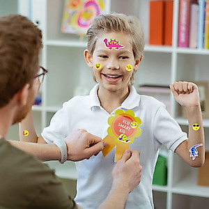 24 Sheets(500+) 3D Puffy Stickers for Toddlers Kids, Bulk Preschool Sticker Sheets for Reward, Craft, Scrapbooking Including Animal, Fruits, Dinosaurs, Fish and More