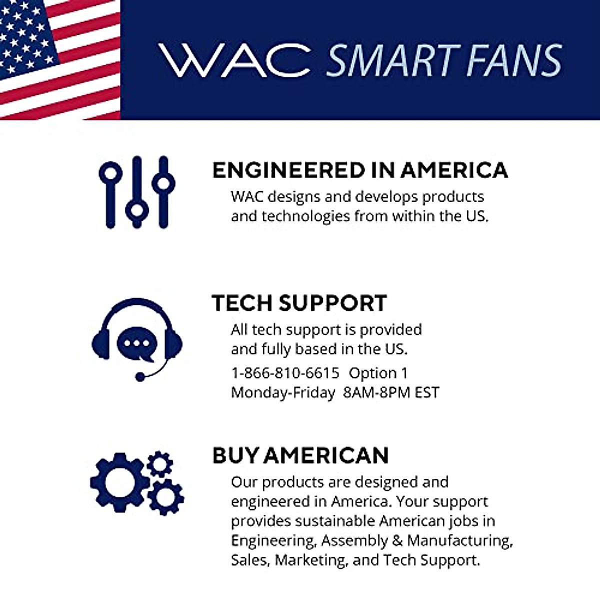 WAC Smart Fans Viper Indoor and Outdoor 5-Blade Smart Home Ceiling Fan 60in Brushed Nickel Black with 3000K LED Light Kit and Remote Control works with Alexa and iOS or Android App