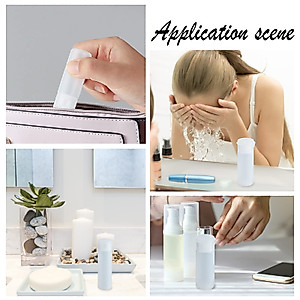 BENECREAT 10 Pack 12ml Small Plastic Flip Cap Sample Bottle Empty Refillable Travel Bottles for Makeup Cosmetic Toiletries Product