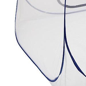 ACOSDIDES Pop-Up Mosquito Net Tent, Folding Mosquito Net Portable Mosquito Net Zipper Single Door Travel Mosquito Net with Net Bottom,Easy to Install and Wash for Baby Adults Trip (79 x71x59 inch)