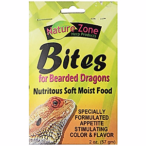Nature Zone Snz54620 Bearded Dragon Bites Soft Moist Food, 2-Ounce