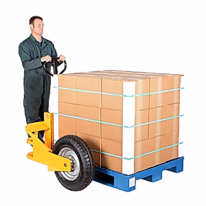 Vestil ALL-T-HD Heavy Duty All Terrain Pallet Truck, 2500 lbs Capacity, 32" Length x 12" - 26-3/4" Width Fork