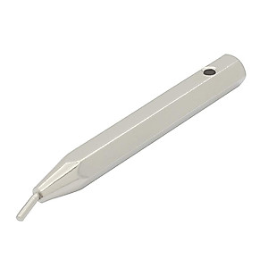 Bnineteenteam Violin Screwdriver, 65mm Mini Violin Chin Rest Chinrest Shaft Screwdriver Screw Musical Instrument Repair Tool Performance Accessory