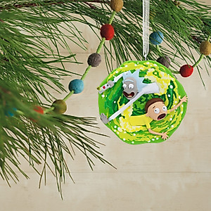 Hallmark Rick and Morty, Aw, Geez, Rick! Christmas Ornament