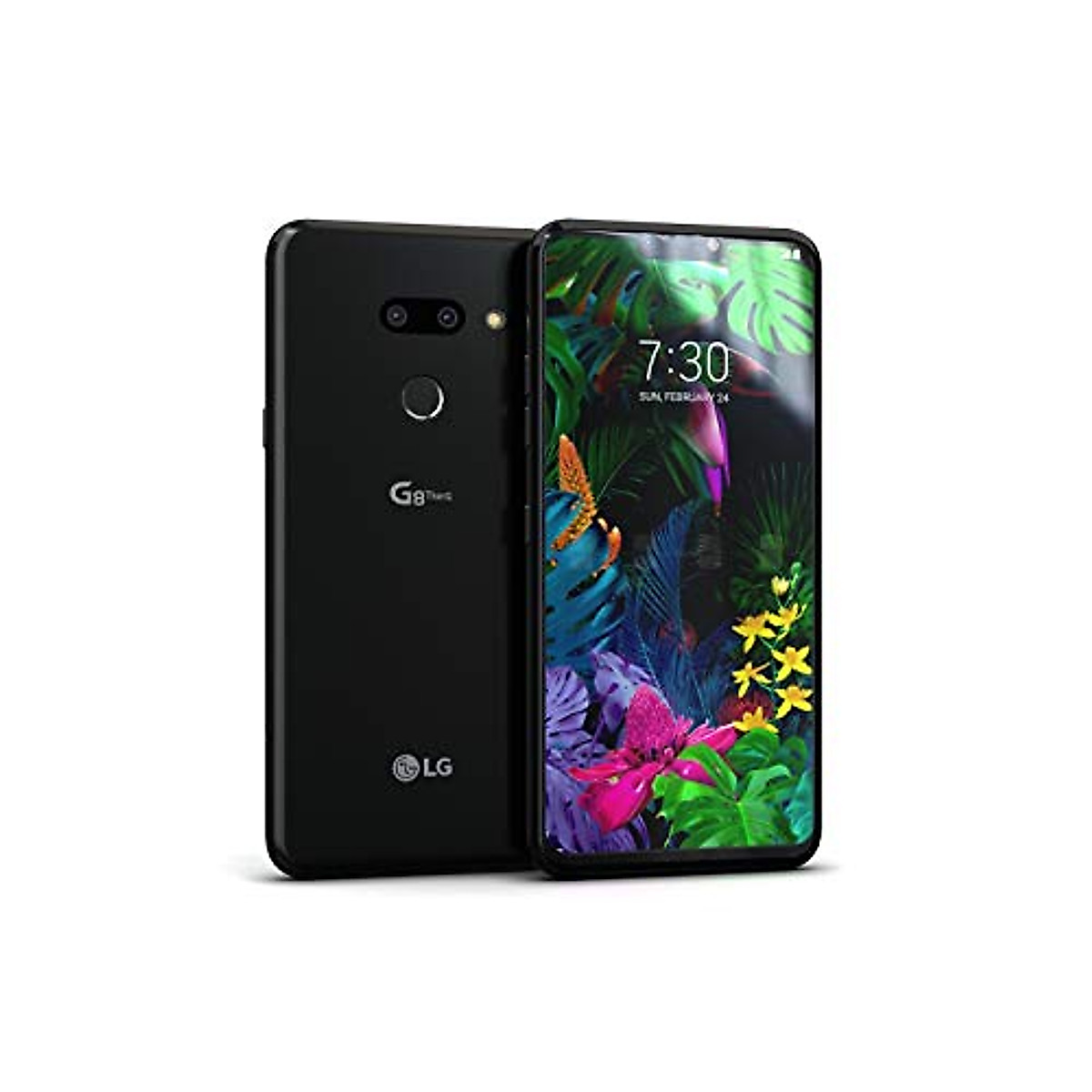 LG G8 ThinQ (G820) 128GB GSM Unlocked 6.1” Display Smartphone - (Renewed) (Aurora Black)