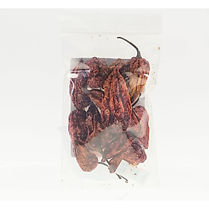 Pepper Joe’s Dried Ghost Peppers – 1/2oz Bag Super-Hot Dehydrated Bhut Jolokia Pepper Pods – Whole Dried Chili Peppers for Cooking and Spice Making