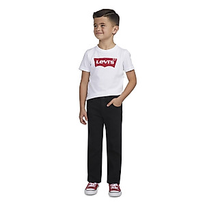 Levi's Boys' 517 Bootcut Fit Jeans, Black, 20