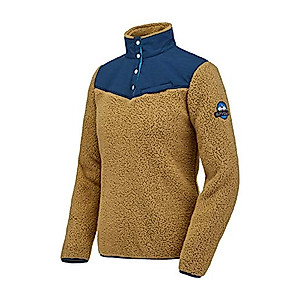 Spyder Active Sports Womens Vista Snap Pullover, Camel, Medium