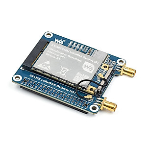 NGW-1set SX1303 915M LoRaWAN Gateway HAT Compatible with Raspberry Pi with L76K Module Standard Mini-PCIe Socket, Long Range Transmission, Large Capacity, Multi-Band Support