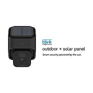 Blink Outdoor (3rd Gen) + Solar Panel Charging Mount - wireless, HD smart security camera, solar-powered, motion detection – 1 camera system