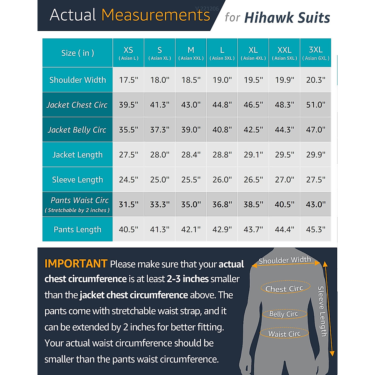 Hihawk Men's 3 Piece Slim Fit Solid Tuxedo with Stretch Fabric, One Button Shawl Collar Jacket Vest Pants with Bow Tie. Black Medium