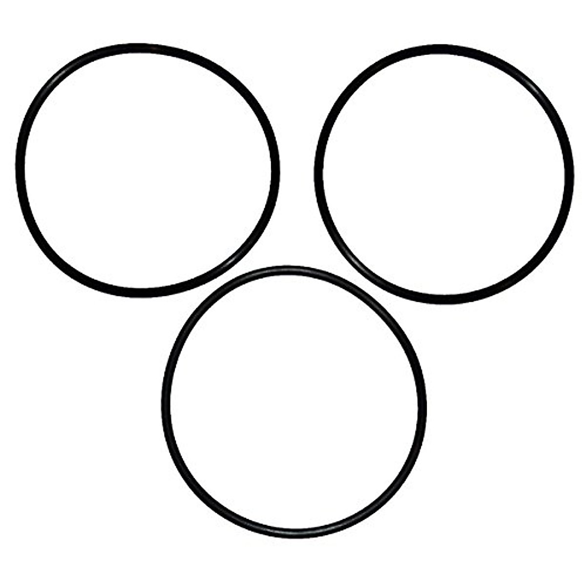 Captain O-Ring - GE KWGE25RG (WS03X10038) Replacement ORings for GE GXWH01C, CXWH08C, GXWH04F, GXWH20F, GXWH20S, GXRM10 & GX1S01R Water Filters (3 Pack)