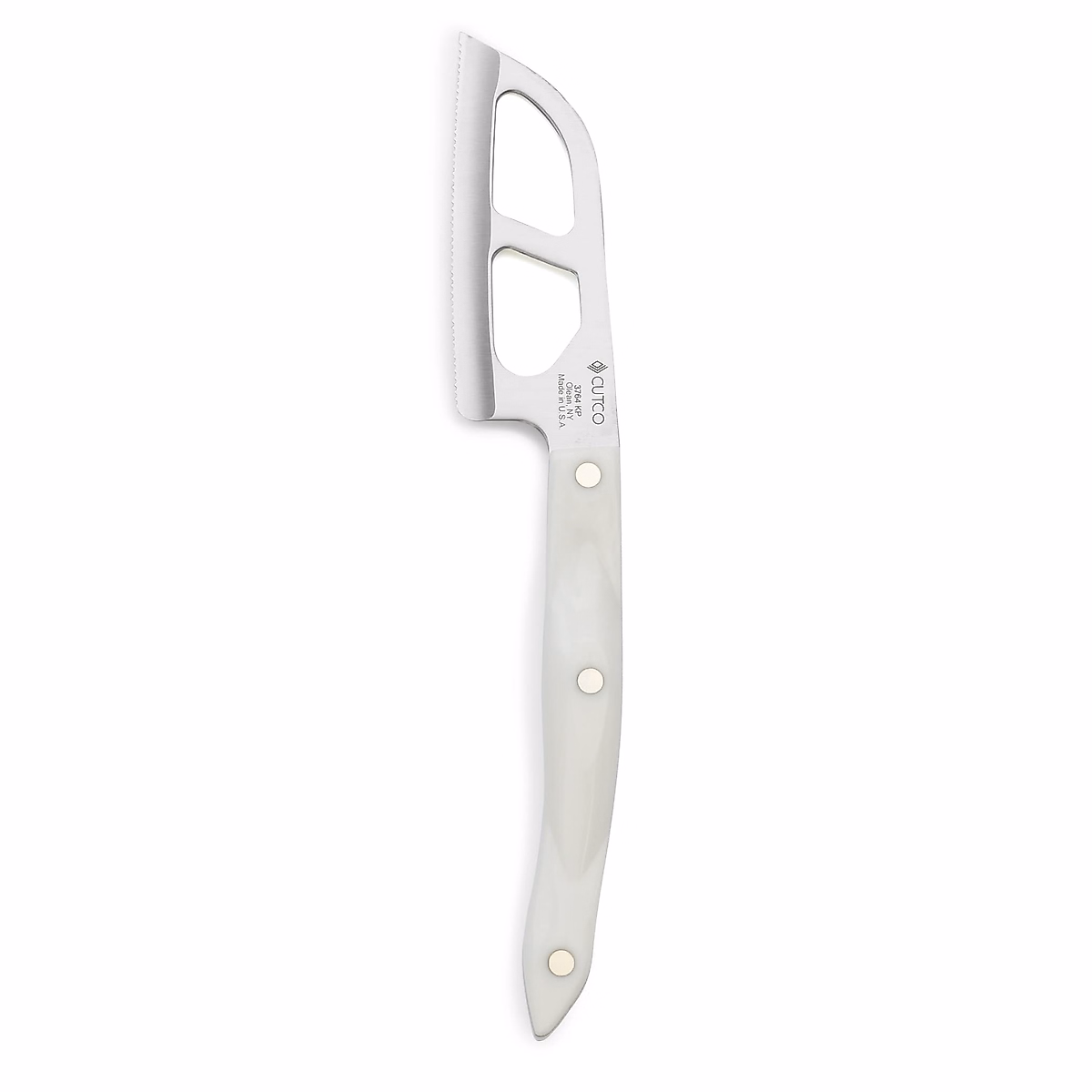 Cutco Santoku-Style Cheese Knife #3764 - Pearl White