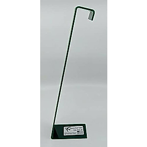 Hang on Top Angelfish & Discus Breeding Slate. Green Acrylic Simulates Amazon Sword Leaf Providing Spawning Surface for Egg Laying. Fish Room Tested & Breeder Approved. Made in USA