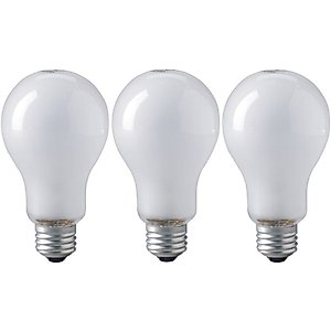 Eiko ECT 120V 500 Watt Inside Frosted Photoflood Lamp Bulb, Pack of 3
