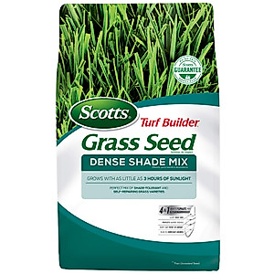 Scotts Turf Builder Grass Seed Dense Shade Mix, Grows With As Little As 3 Hours of Sunlight, 3 lbs.