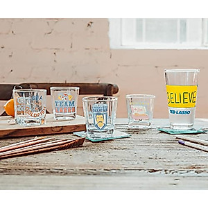 Silver Buffalo Ted Lasso Believe Pint Glass | Holds 16 Ounces