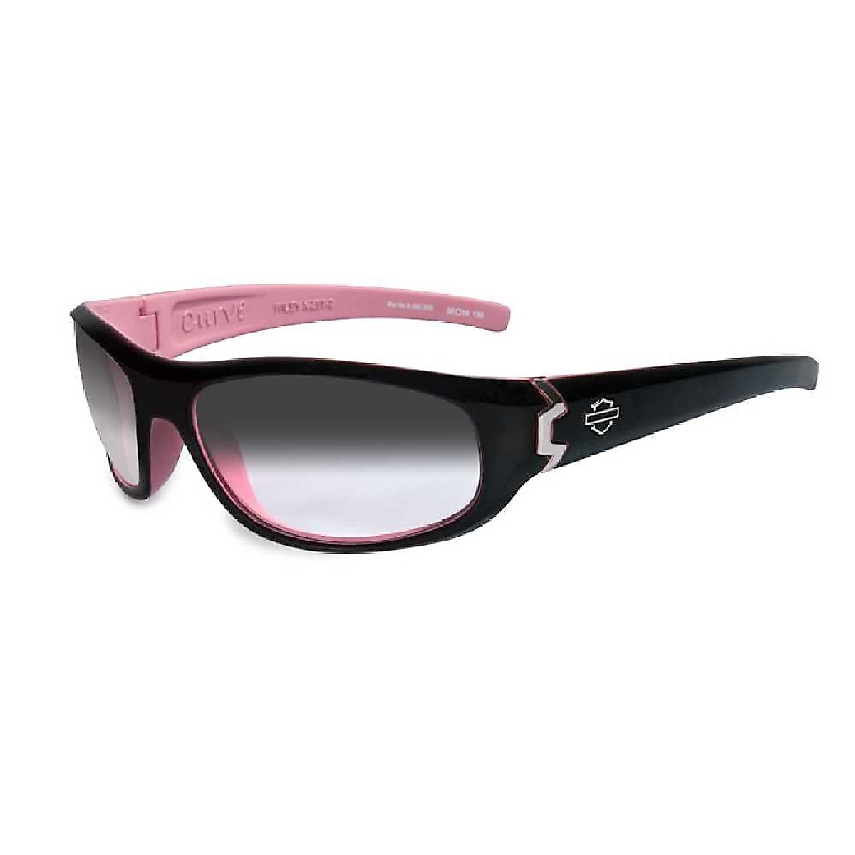 Harley-Davidson Curve LA Grey Lens w/Cotton Candy Frame Sunglasses HDCUR05