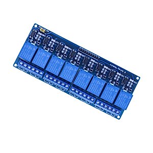 HUABAN 1PCS 8 Channel DC 5V Relay Module with Optocoupler Low Level Trigger Expansion Board