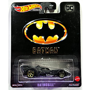 Hot Wheels Premium - Batmobile - DC Batman - 2023 - Pop Culture - Mint/NrMint Ships Bubble Wrapped in a Sized Box