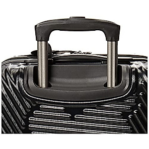 American Tourister Disney Molded Hardside Expandable Luggage with Spinner Wheels, Black, Carry-On 20-Inch