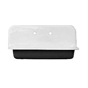 Vintage Tub & Bath 36 Inch Cast Iron High Back Farm Sink