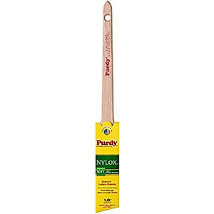 1" Purdy 144080210 Nylox Dale Angled Sash Paint Brush, Tynex Nylon