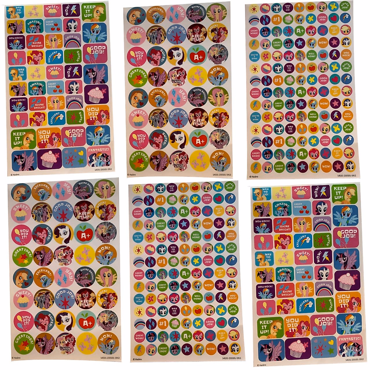 My Little Pony Fun and Reward Stickers 400+
