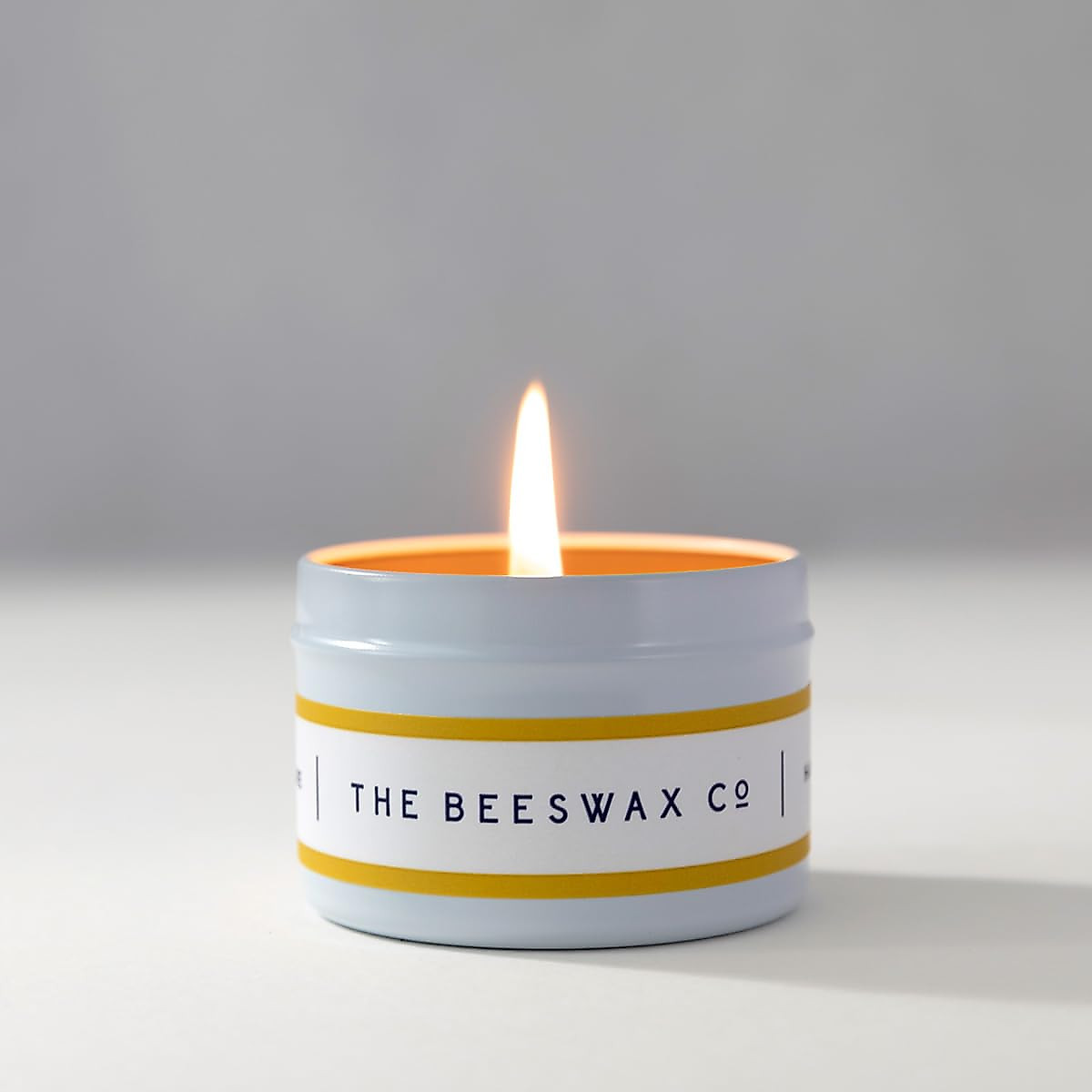 The Beeswax Co Southwest Travel Candle Tin - Natural Honey Scented - Long-Lasting & Eco-Friendly - Cotton Wick - Slow Burning - Hand Poured Pure Organic Bees Wax - 4oz Candles - 2.5 x 1.5