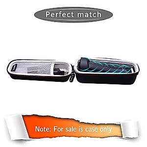 LTGEM Hard Storage Case for MANSCAPED™ Electric Groin Hair Trimmer, The Lawn Mower™ 3.0 4.0 Ultimate Male Hygiene Razor(Case Only)